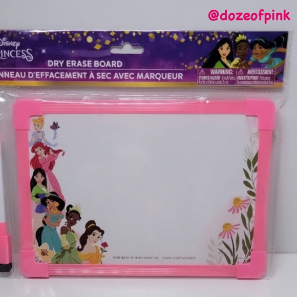 Disney | Accessories | Disney Princess Dry Erase Board | Poshmark